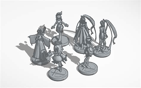 3d Design Fanmade Amiibos 1 Tinkercad