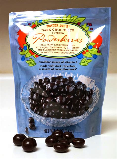 exploring trader joe s trader joe s dark chocolate covered powerberries