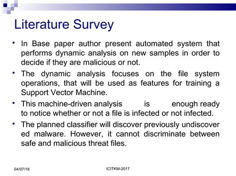 Detection Of Malicious Executables Using Rule Based Classification
