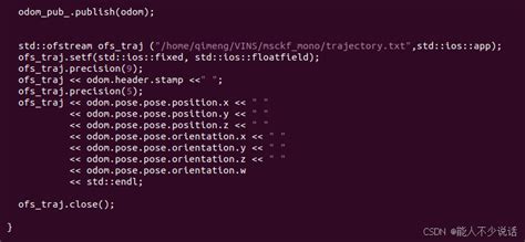Msckf Mono运行及轨迹保存msckf运行 Csdn博客