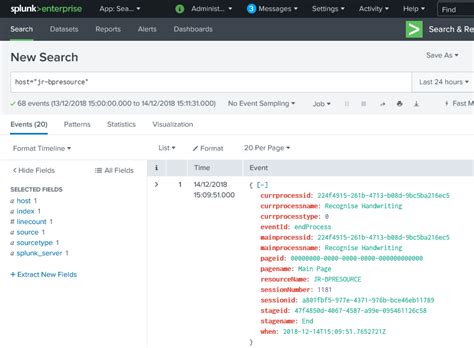 pasos para configurar splunk con blue prism v6 juan pulido