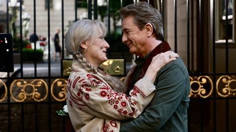 Martin Short Being Comforted By Meryl Streep After Daughters Death