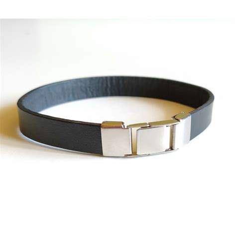 Cord Clasp 2x10mm Stainless Steel For Leather Cords