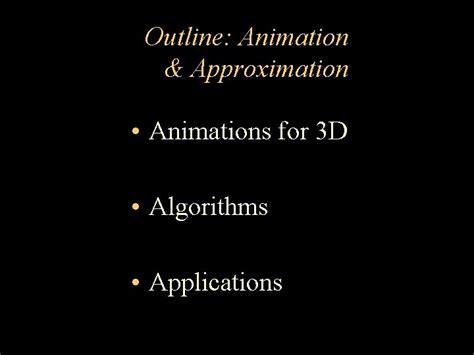 computational topology for animation and simulation t j