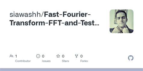 Github Siawashh Fast Fourier Transform Fft And Test Bench