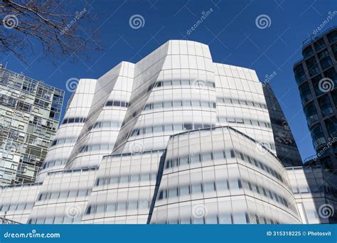 Geometrical Structural Building Geometric Architecture In Modern City Architectural Structure