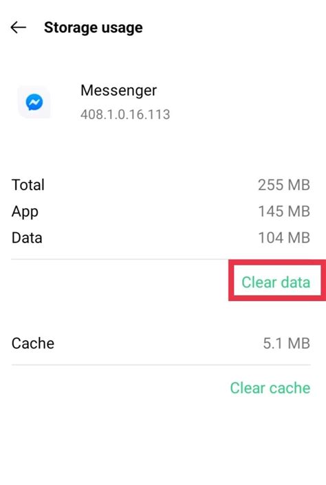 What Happens If I Clear Data On Messenger Techcult