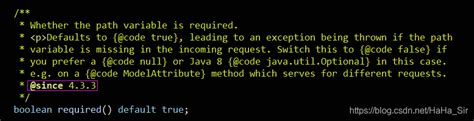 解决 springmvc 中 pathvariable注解参数为空参数不存在的问题 pathvariable的用法作用