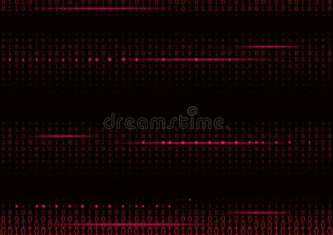 binary code black and white background stock illustration