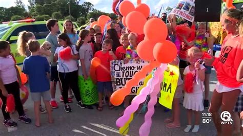 Luna Perrone Gets Surprise Celebration After Last Chemotherapy Treatment