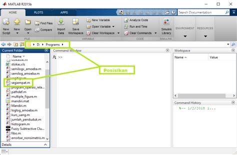 Cara Membuat Function Pada MATLAB Dan Contoh Programnya