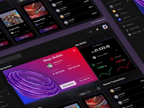 NFT Dashboard On Behance