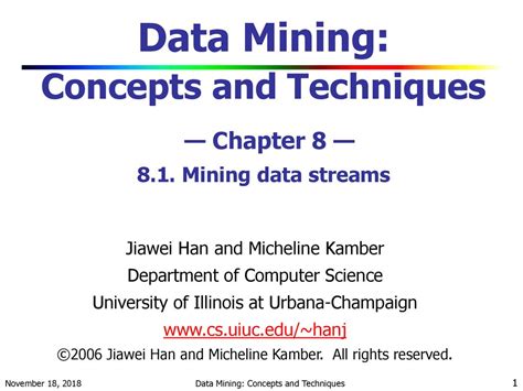Data Mining Concepts And Techniques — Chapter 8 — Ppt Download