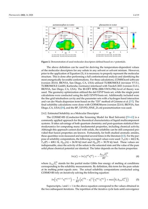Solubility Characteristics Of Acetaminophen And Phenacetin In Binary Mixtures Of Aqueous Organic