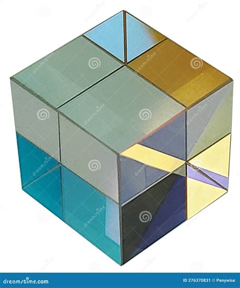 Prism Cube Stock Image Image Of Refract Refraction 276370831