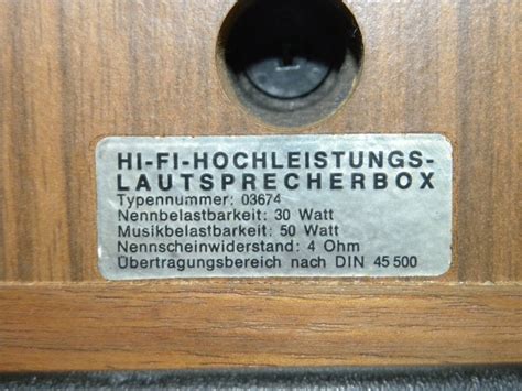 Universum Quelle - Hi-Fi-Hochleistungs-Lautsprecherbox 03674 - audioweb