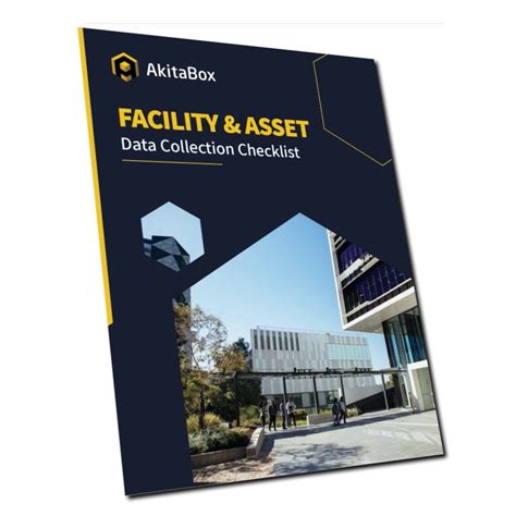 Facility And Asset Data Collection Checklist Akitabox