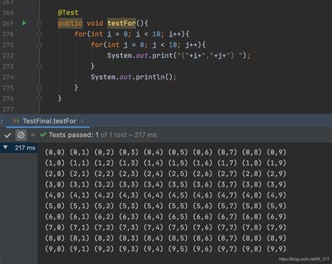 Java For循环 嵌套for循环 标签使用for循环加标签 Csdn博客