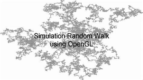 Simulation Random Walk Using OpenGL YouTube