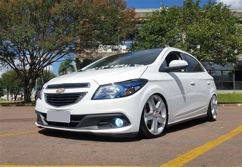 Onix Rebaixado Com Rodas Volcano V Aro