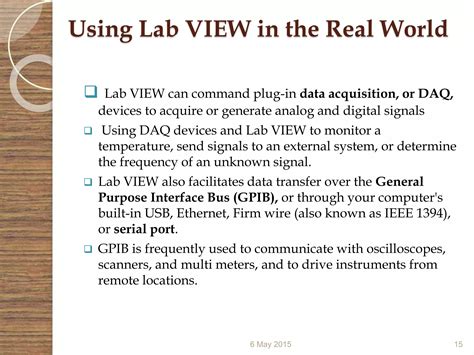 Virtual Instrumentation Labview Pptx Programming Languages