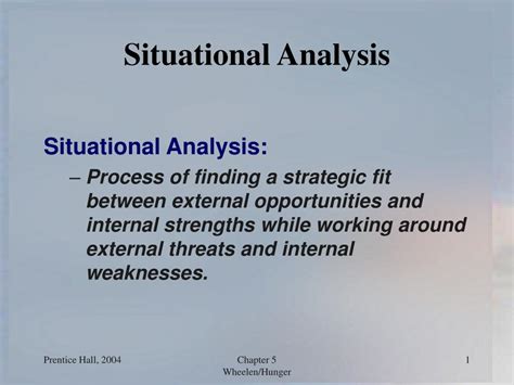 Ppt Situational Analysis Powerpoint Presentation Free Download Id141244