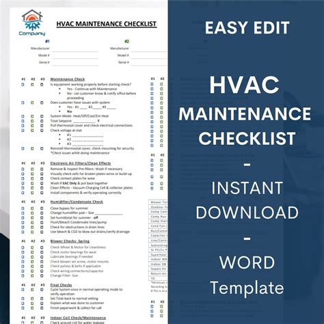 Air Conditioning Hvac Inspection ︱preventative ︱maintenance