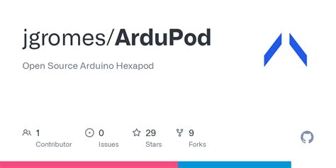 GitHub Jgromes ArduPod Open Source Arduino Hexapod