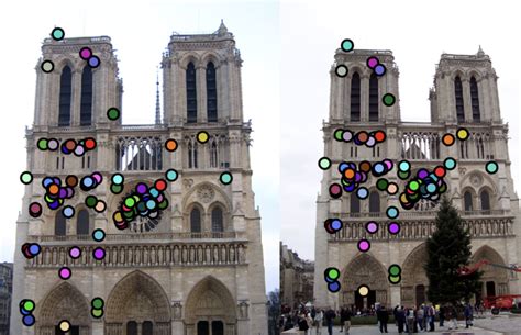 基于 Sift 对图像进行局部特征匹配（matlab代码实现） 知乎