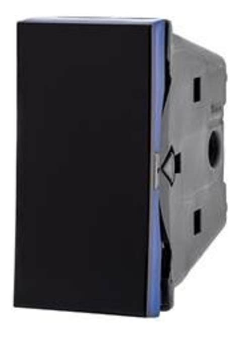 Módulo Interruptor Intermediário Preto Pial Em Interruptores E Tomadas