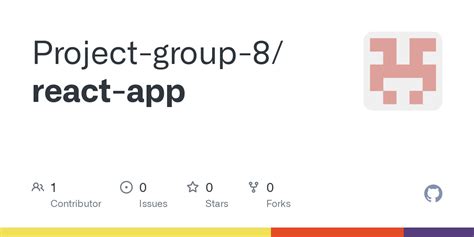 Github Project Group React App