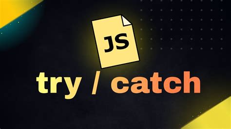 Catch Those Errors With Error Handling Try Youtube