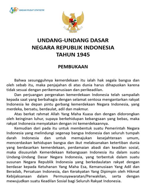 Pembukaan Uud 1945 Dan Maknanya Pdf