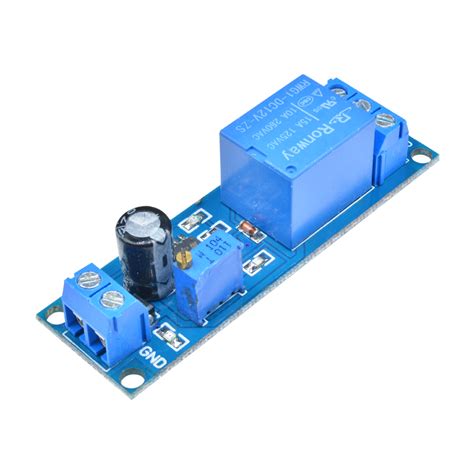 12V Delay Timer Switch Relay Module 0 10 Second NE555 Oscillator Adjustable EBay