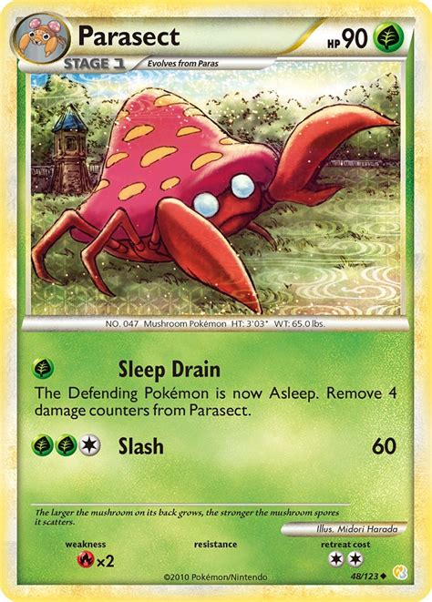 Parasect Tg01 Tg30 Lost Origin Trainer Gallery Pokemonkaart Nl