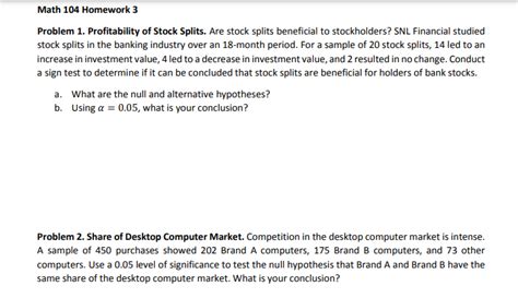 solved math 104 ﻿homework 3problem 1 ﻿profitability of