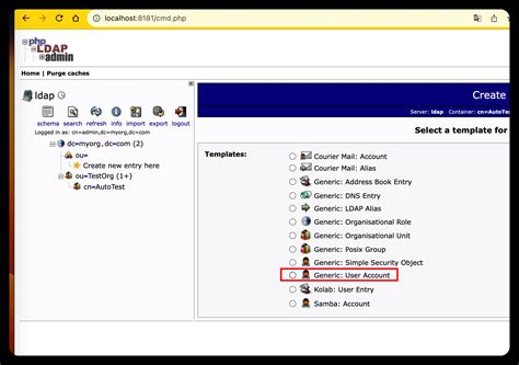 Docker搭建ldap认证服务