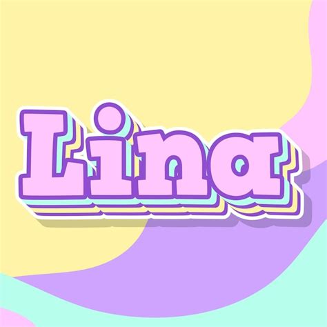 Lina Text Images Free Download On Freepik