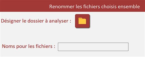 Renommer Ensemble Les Fichiers Dun Dossier En Vba Access