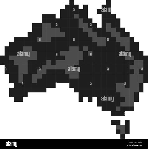 Autralia Map Illustration Vector Flat Design Stock Vector Image And Art