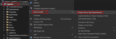 Teams AI Library Lightbot Sample Teams Microsoft Learn