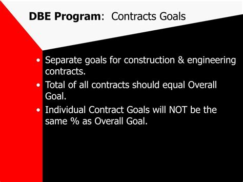PPT DBE Disadvantaged Business Enterprise Program PowerPoint Presentation ID 186309