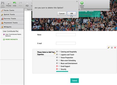 User Contributed Radio Buttons Form Widgets Jotform