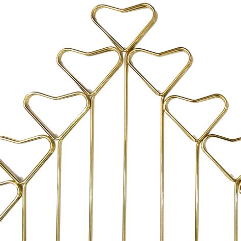 16 Gold Heart Card Holder Pick 10 Pieces Lo Florist Supplies