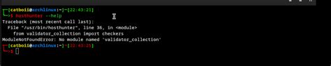 Broken Tool After Recent Update Issue BlackArch Blackarch GitHub