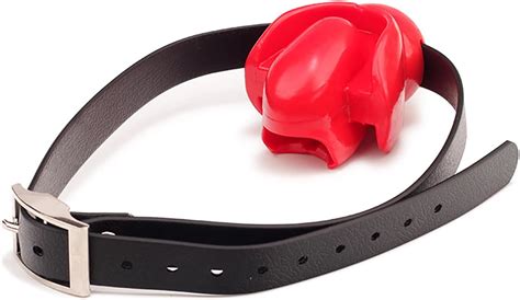Kutocesy Gag Ball Für Bondage Bdsm Zungenfixierung Mit Silikon Ball Gag