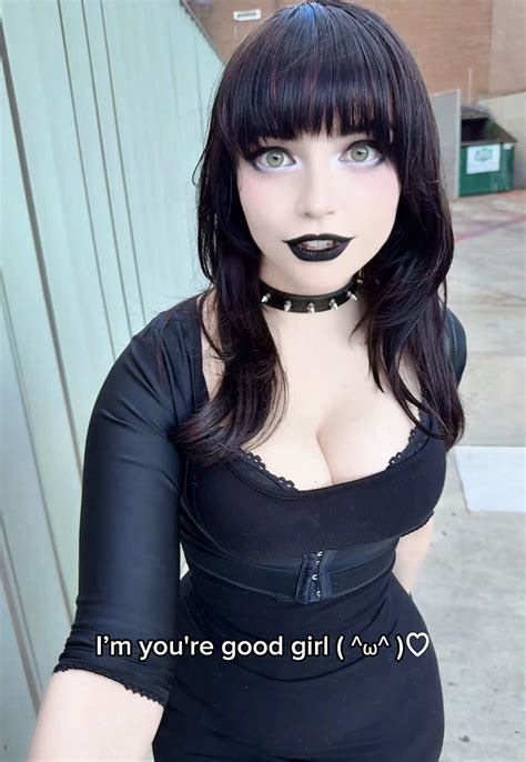 Goth Girl Reaction Tiktok