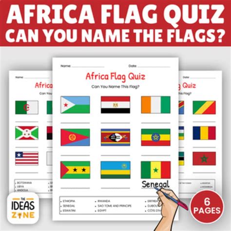 Country Flags Of Africa Quiz