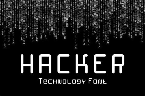 Hacker Font Design Shack