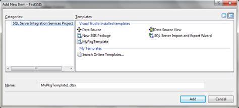 Tips And Tricks For Sql Server Developers Creating Ssis Template Package